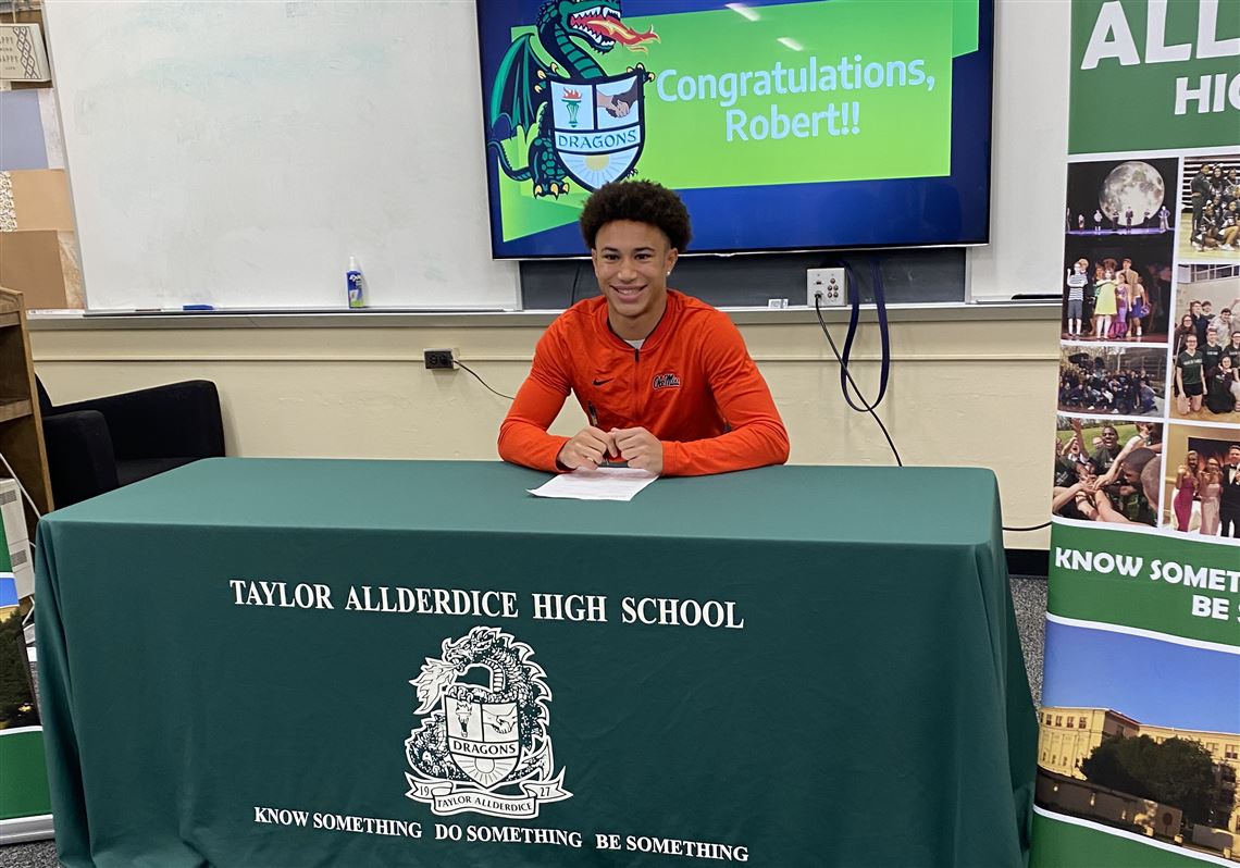 Allderdice senior Robert Phelps takes unusual path to become an Ole ...