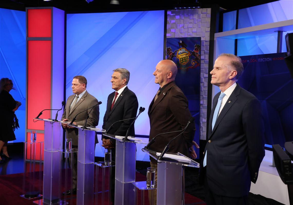 Pa.’s Republican front-runners for governor square off in debate ...