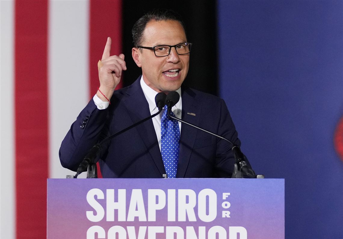 Pa. governor's race: Democrat Josh Shapiro cruises to victory over ...