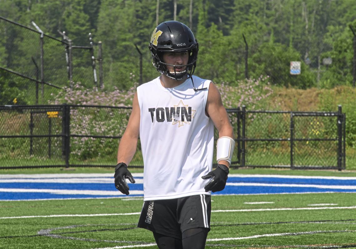 Class 1A all-state football: Mapletown's Landan Stevenson selected to ...