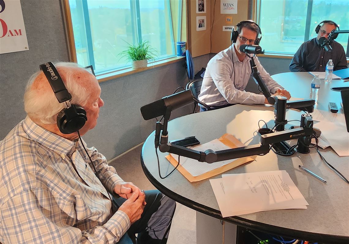 We could be 'Heroes,' and guests on Jim Roddey's uplifting radio show ...