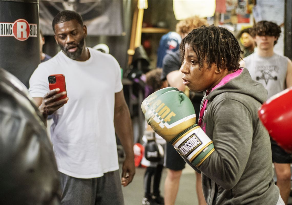 Pittsburgh's Trinity Burke is no stranger to fighting. Now, her sights ...