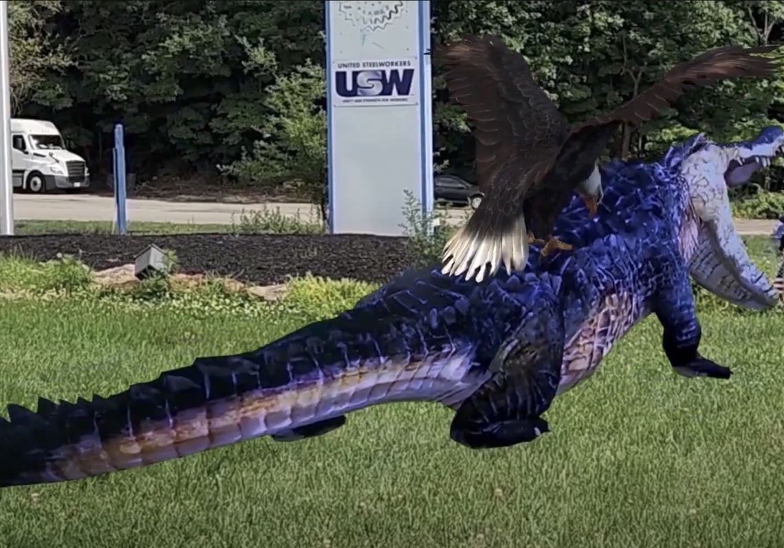 Alligator versus bald eagle: Kiski River, Irvin plant sightings spur ...