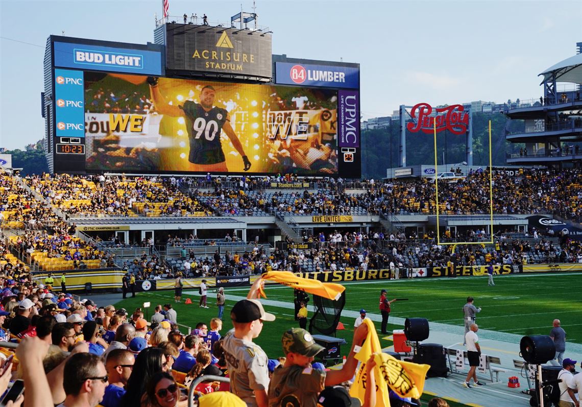 Steelers, Acrisure Stadium owner still battling over 2018 scoreboard ...