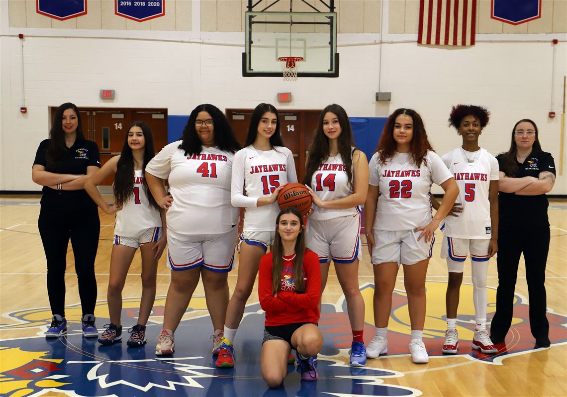 Despite having only six players, the Jeannette girls basketball team ...