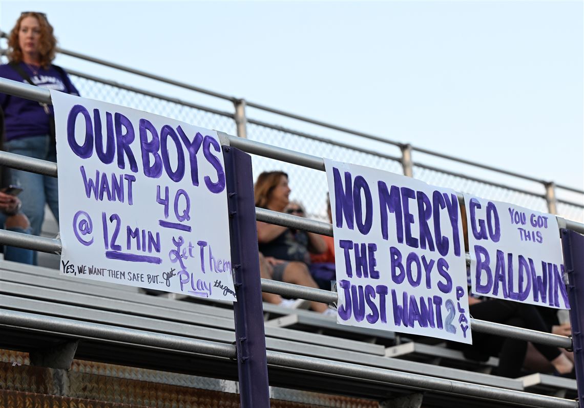 How Fox Chapel and Baldwin fared after asking for mercy in an ...