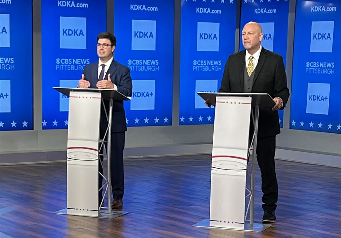 Pittsburgh mayoral debate: Corey O’Connor, Tony Moreno spar over police ...
