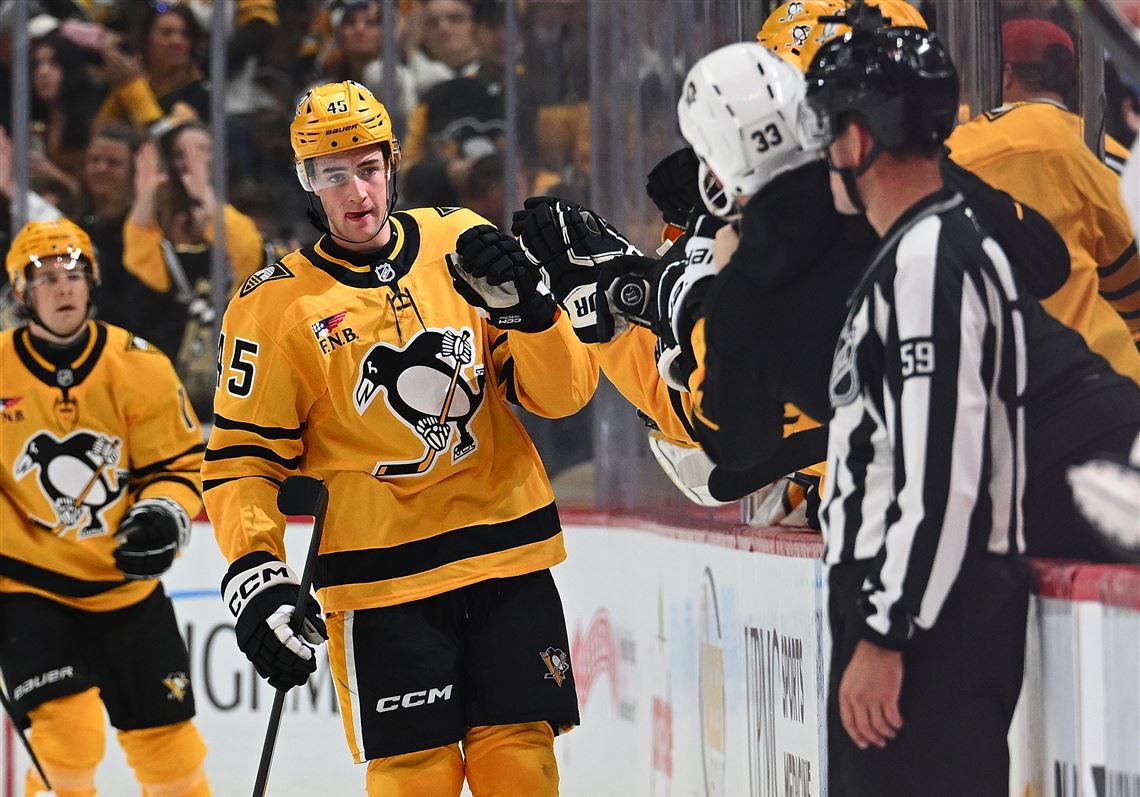 5 Penguins postgame observations: Harrison Brunicke’s 1st NHL goal ...