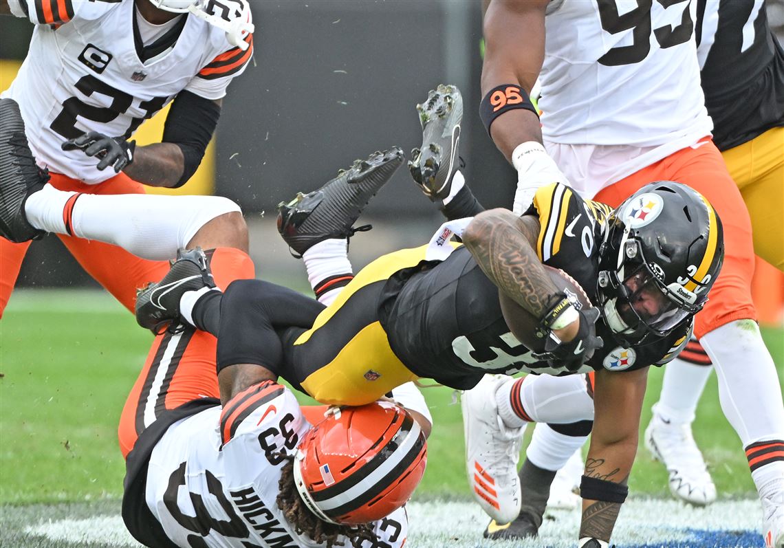 Steelers grades: Jaylen Warren's power behind surging offensive line ...