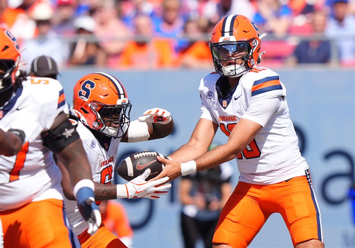 3 downs: Syracuse’s shaky offensive identity meets Pitt’s stout defense ...