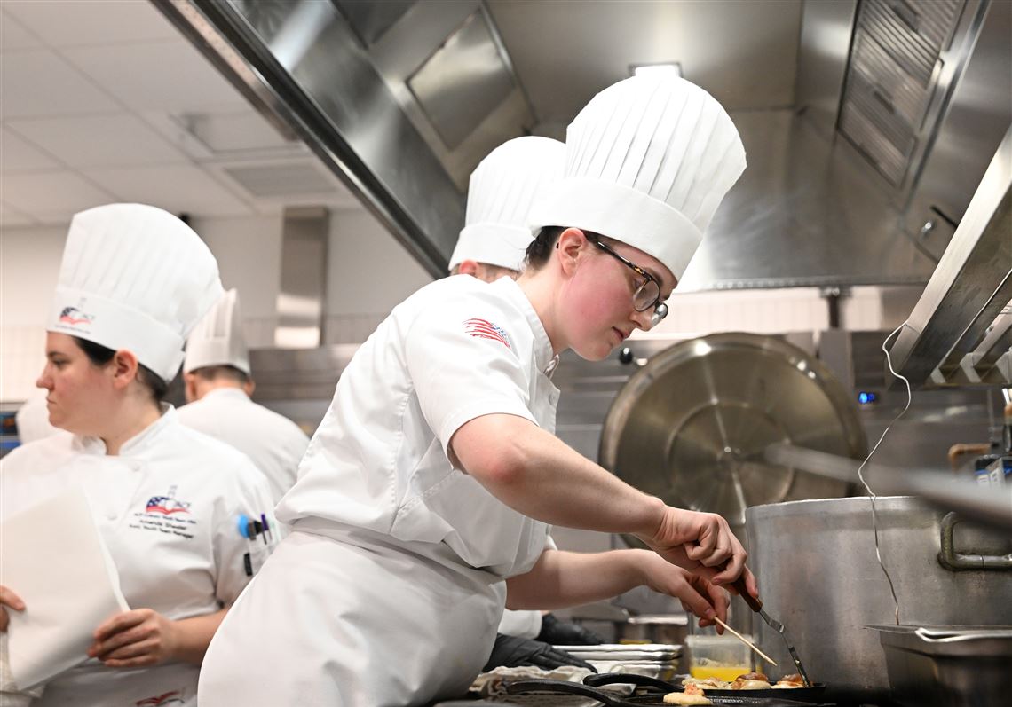 ‘Use more butter!’: Top young chefs practice with a 4-course meal at ...
