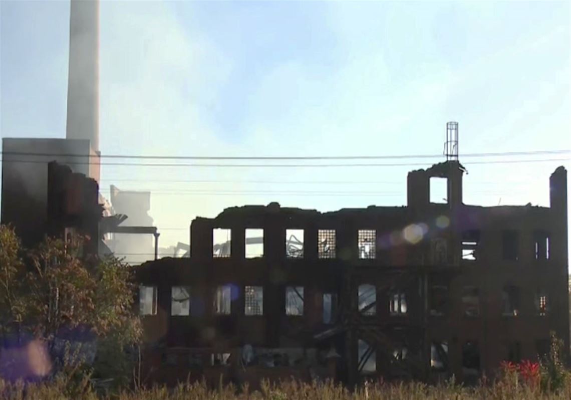 Fire at Bantam Jeep building in Butler County battled for about four ...