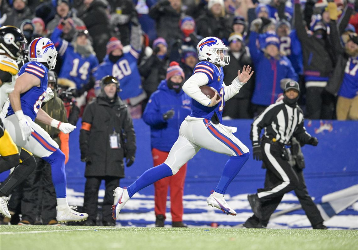Now the Steelers defense has to foil ‘superhero’ Josh Allen, who tends ...
