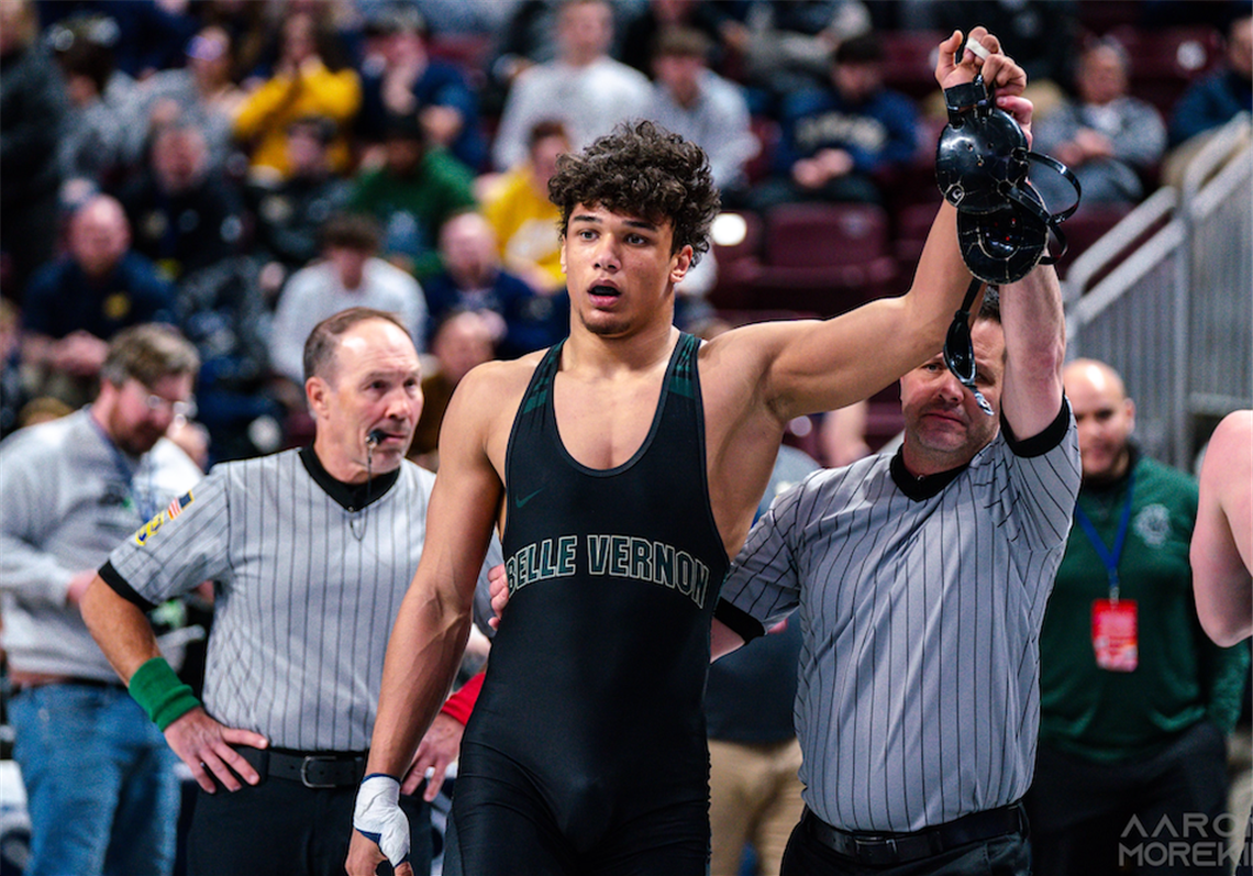WPIAL wrestling notebook: Belle Vernon's Elijah Brown talks flipping ...