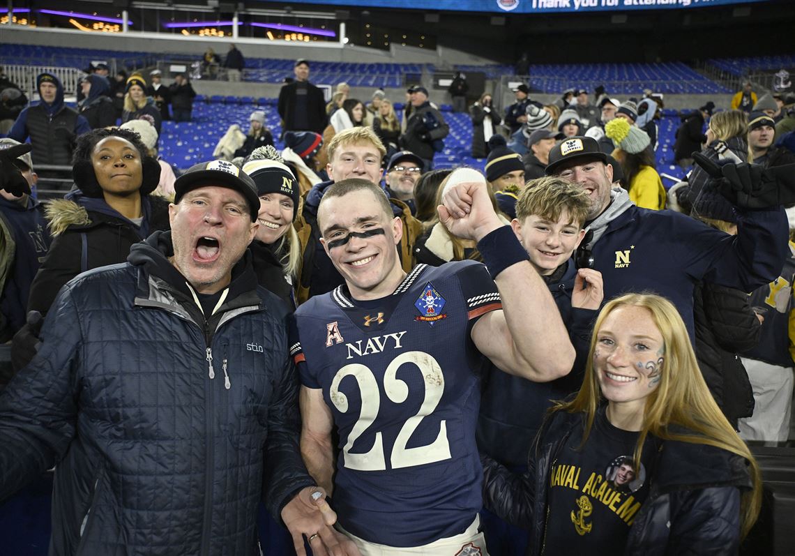 Eli Heidenreich, Alex Tecza add exclamation point to Navy journey with ...