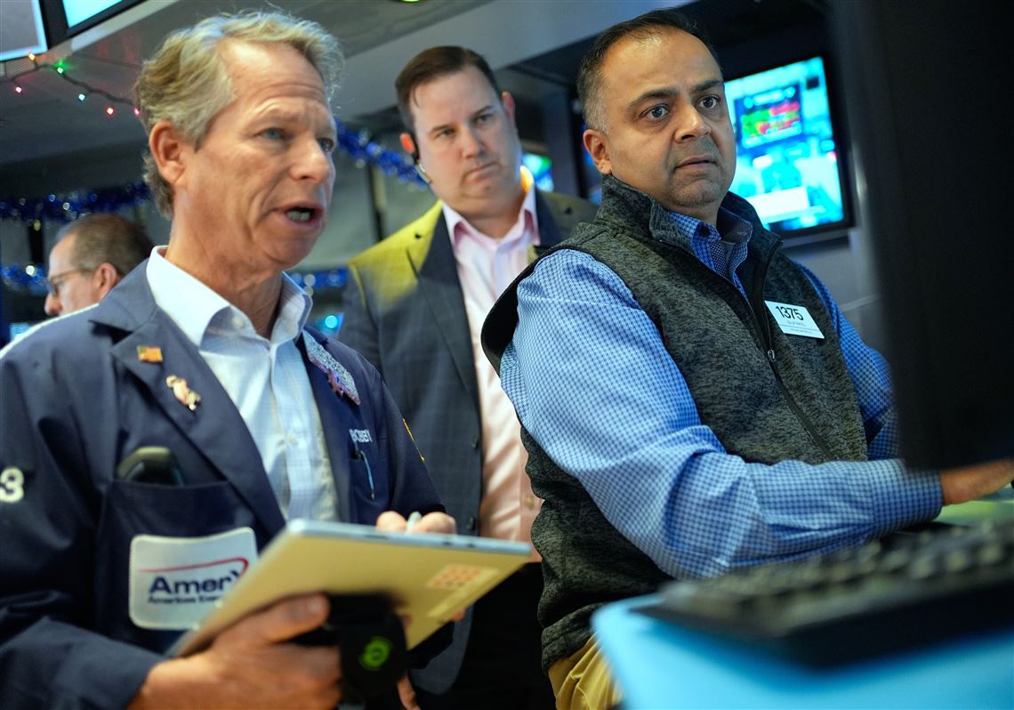 More drops for AI stocks drag Wall Street to its worst day in nearly a ...