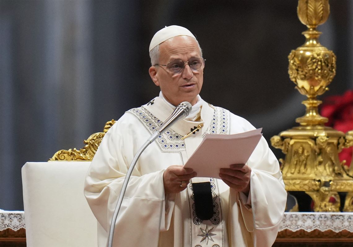 Pope opens 2026 with plea for peace in countries bloodied by war ...