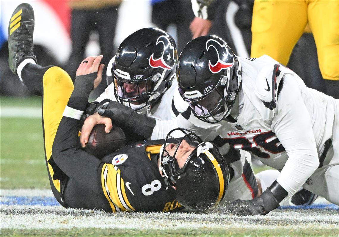 A familiar ending for the Steelers, as they are pounded by the Texans ...