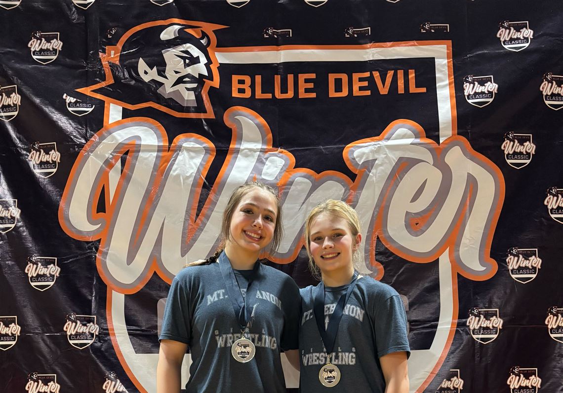Double trouble: Mt. Lebanon freshman wrestling phenoms Isla Silva ...