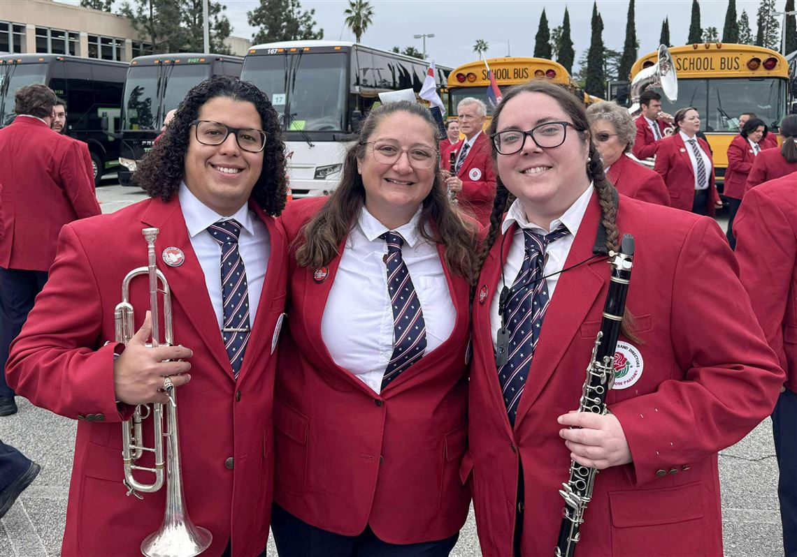 Tournament of Roses in Pasadena features band directors from Western Pa ...