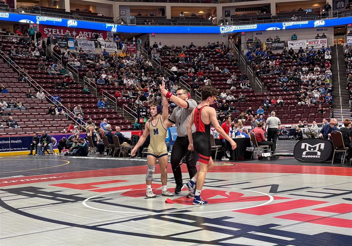 PIAA boys wrestling championships: McGuffey's Lucas Barr records win No ...