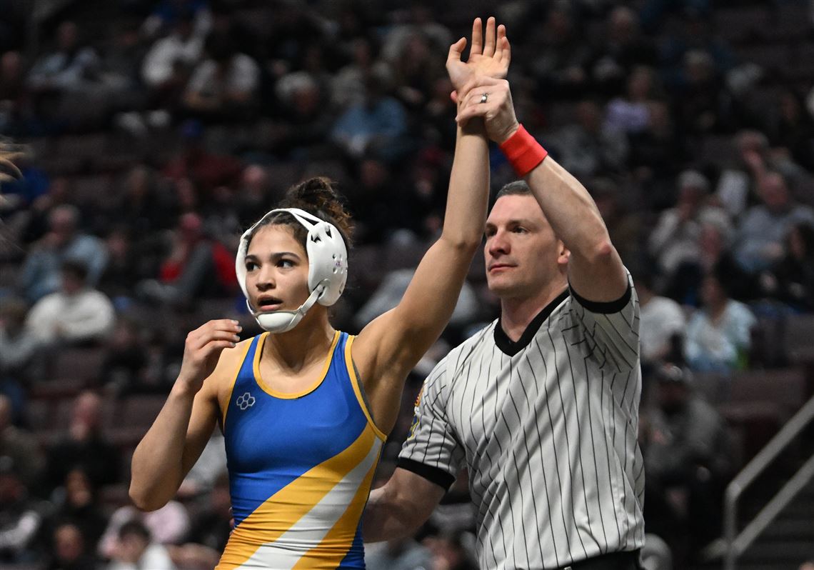 PIAA girls wrestling finals: Canon-McMillan's Marlee Solomon overcomes ...