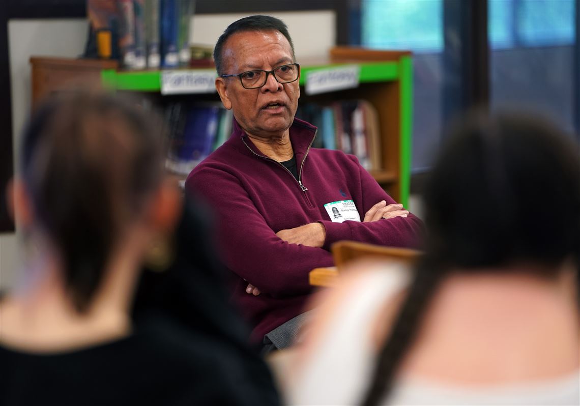 9/11 survivor Stanley Praimnath shares story at Shaler Area High School ...