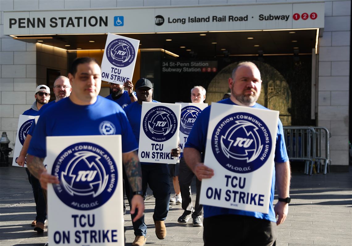 North America’s largest commuter rail system in New York shuts down as ...